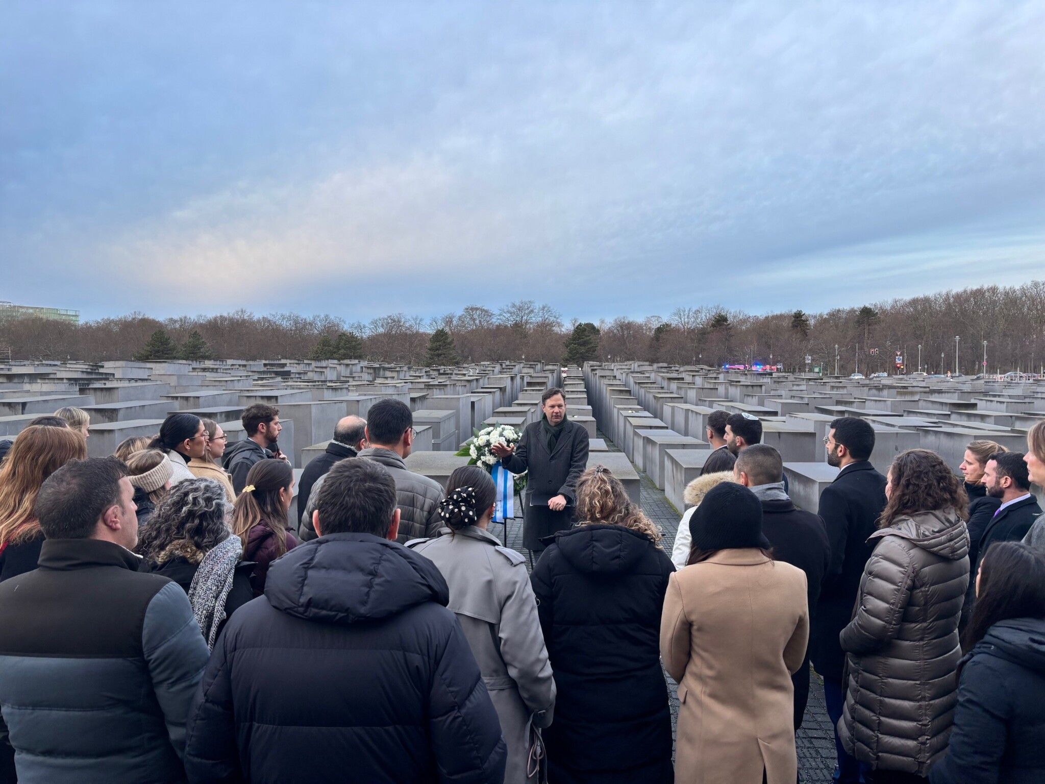 Delegation of future Israeli diplomats visits Holocaust Memorial ...