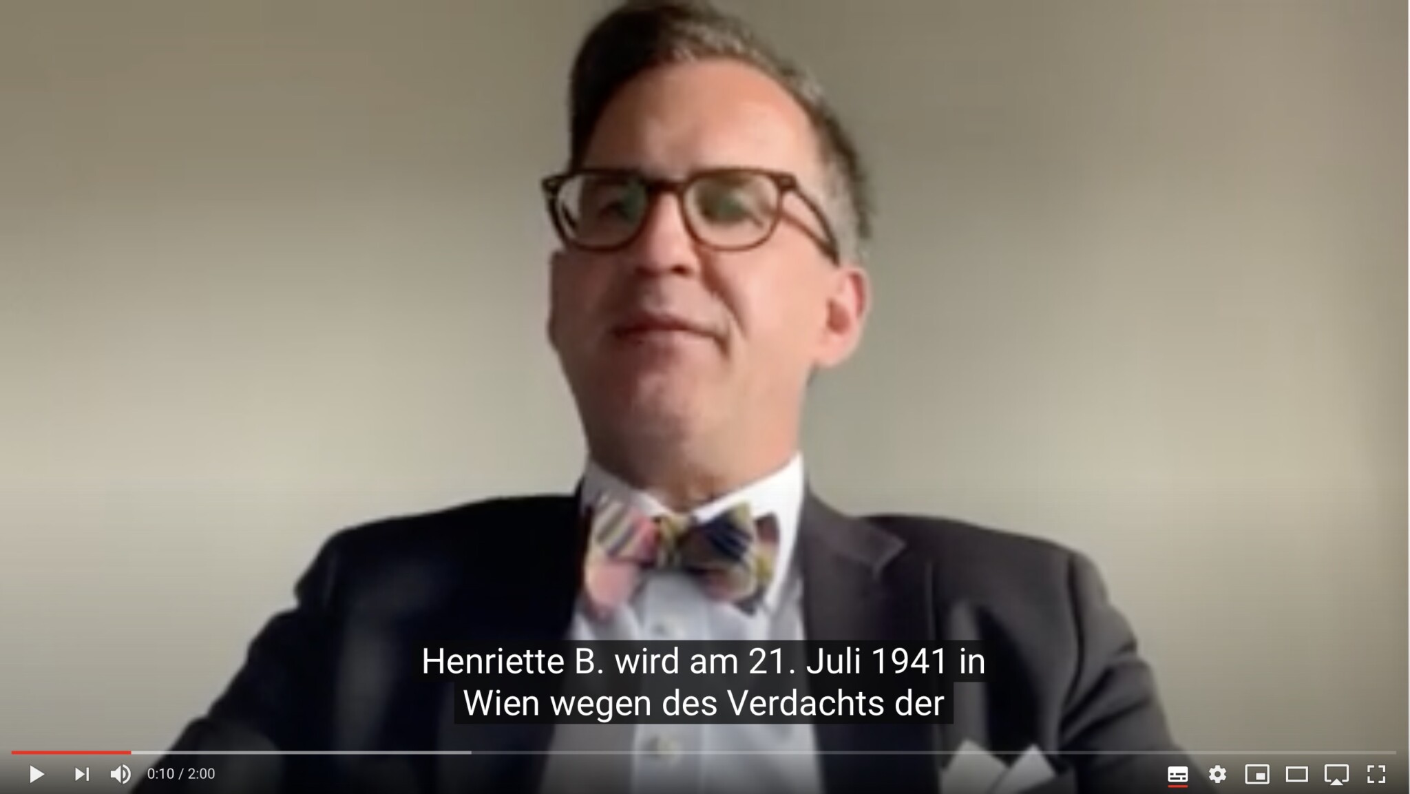 CSD 2020 – Helmut Metzner liest die Biographie von Henriette B ...