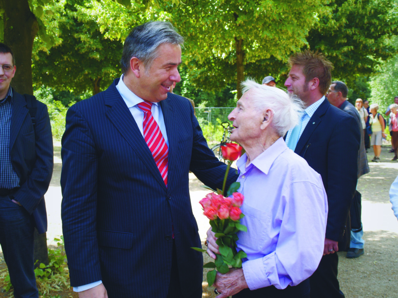 Rudolf Brazda wurde 98 Jahre alt - Stiftung Denkmal für die ermordeten ...
