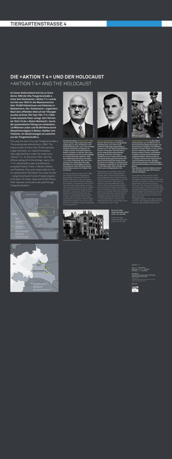 Einweihung der Informationstafel »Die ›Aktion-T4‹ und der Holocaust ...