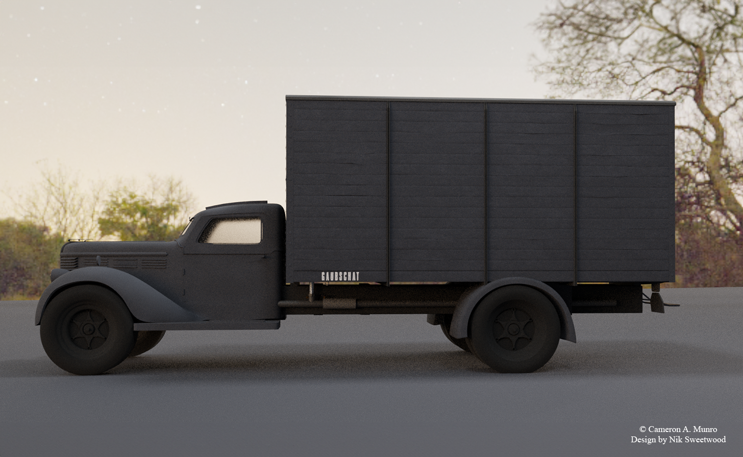 Tiergarten4Association´s 3D Reconstruction of the Nazi Gas Van Assigned ...